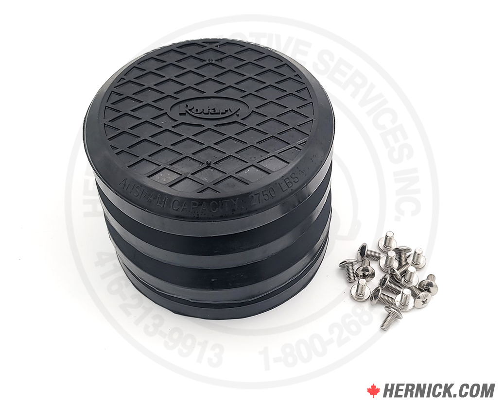 Rubber Arm Pad Kit of 4 (OEM Waffle Style) with Screws for Rotary RA ...