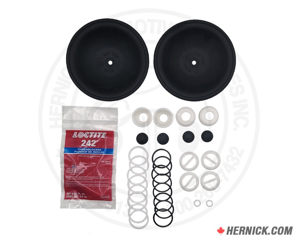Fluid Section Repair Kit for Husky Diaphragm Pump (D05277) – Hernick ...